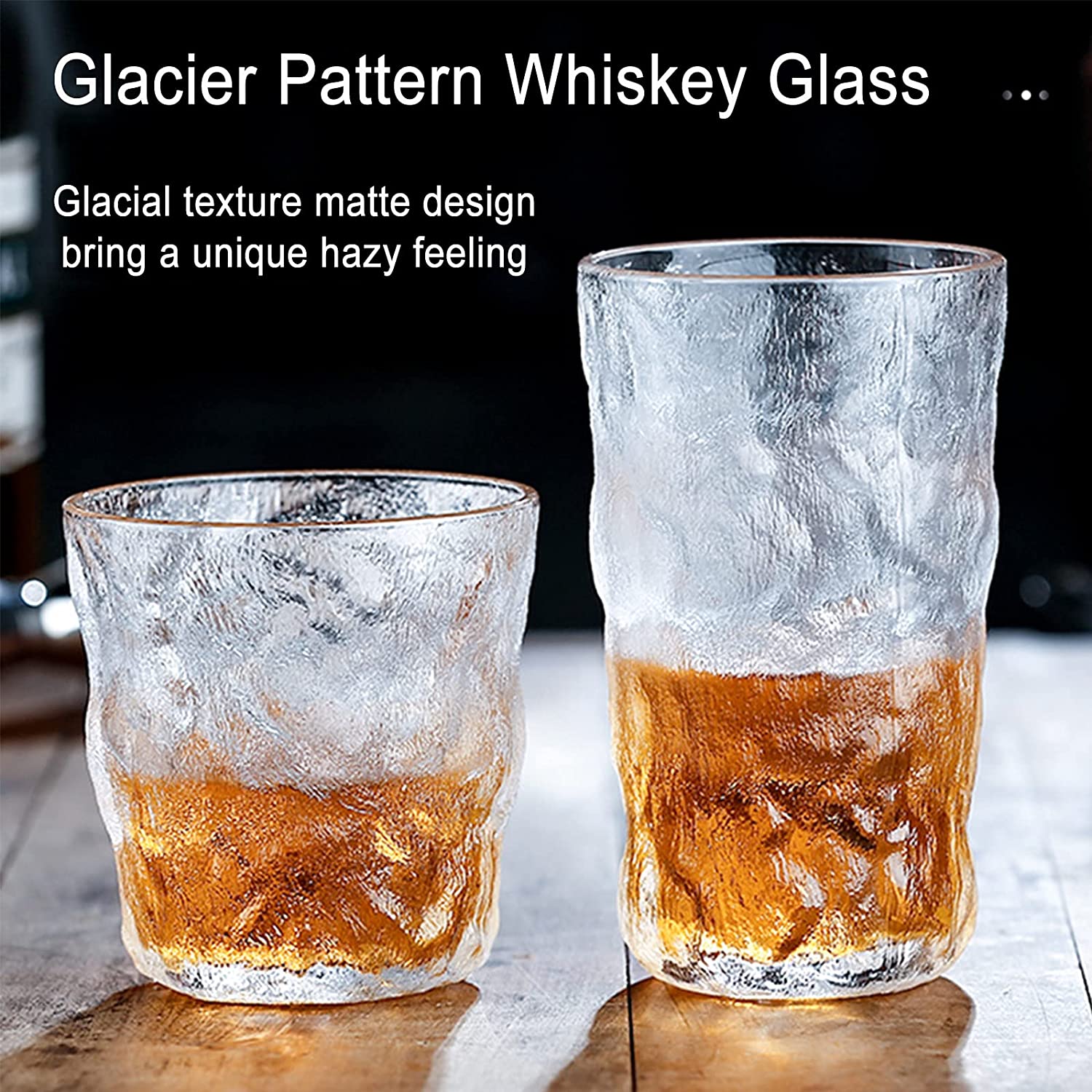Glacier Glass Water Cup - Lorsou