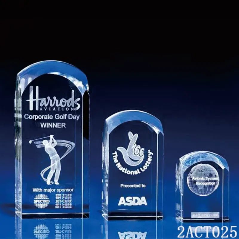 Custom 3D Laser Crystal Gifts Trophy - Lorsou
