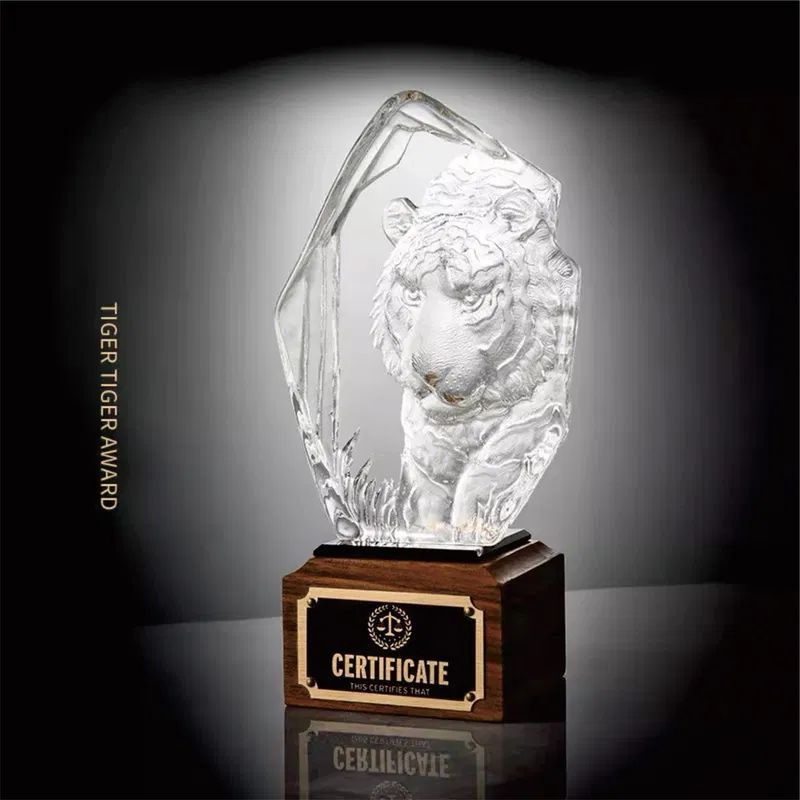 Tiger Crystal Trophy - Lorsou